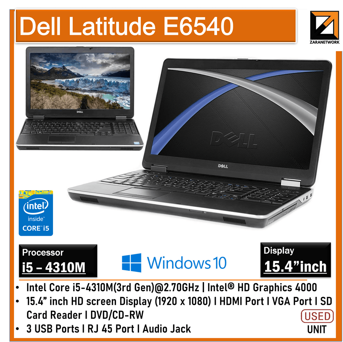 Dell Latitude 6530 (WEBCAM) – My Store